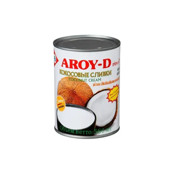 Сливки кокосовые Aroy-D 560 мл ж/б*24 купить оптом, 35979 – GFC-Russia